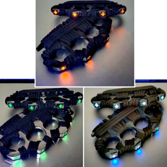 Constantine Latin Knuckles Deus Ex Machina - Bronze/Green : Brass ...