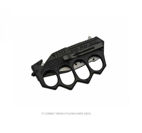 First Responder's Trench Knife - RED - $26.95 : Brass Knuckles Company ...